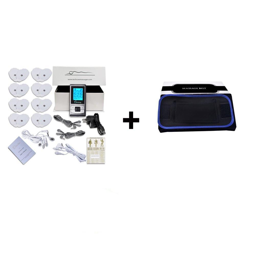 TechCare SE Tens Unit Belt + 6 Pads — TechCare Massager