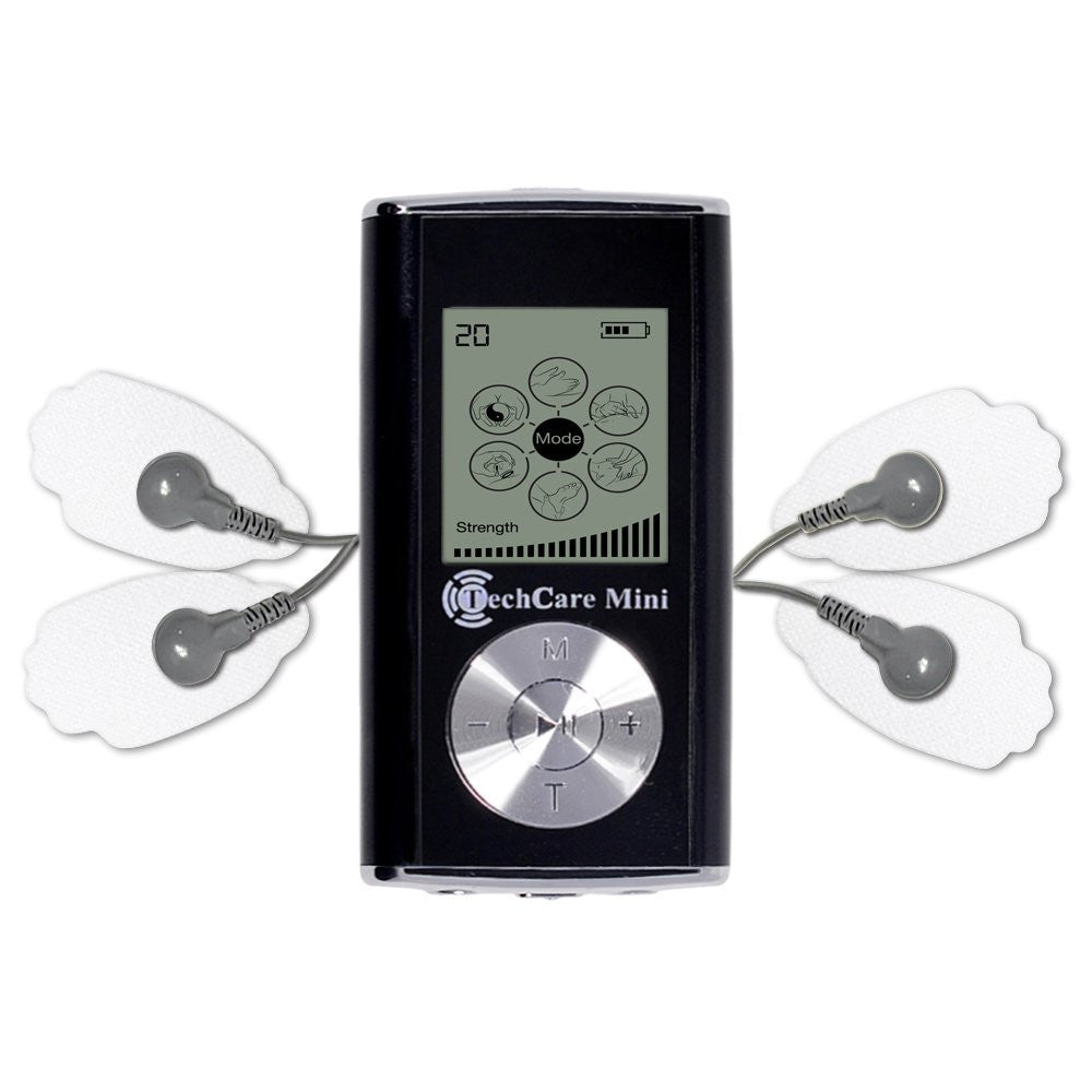TechCare Mini Tens Massager + Shoe + 6 Pads — TechCare Massager