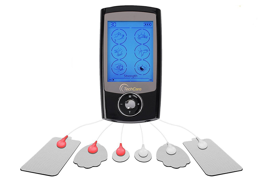TechCare Pro TENS Unit 24 Modes + 6 Pads — TechCare Massager