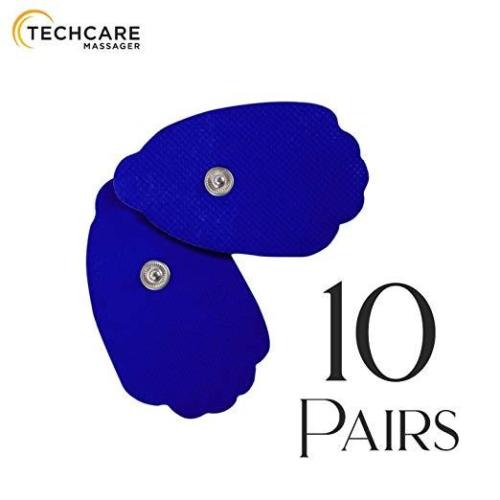 Tens Unit Pads [FDA 510(k) Cleared] Medical Grade Blue Extra Thick Ele ...