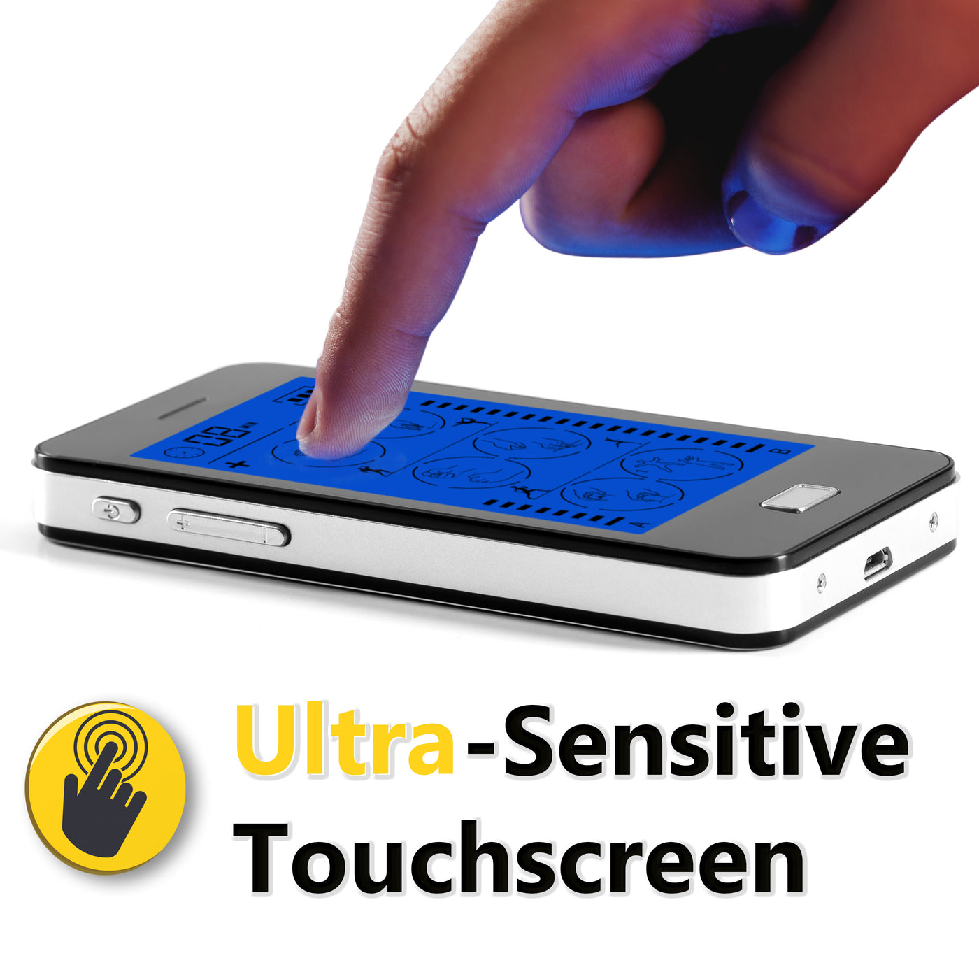 TechCare Touch 24 Modes Tens Unit Touchscreen — TechCare Massager